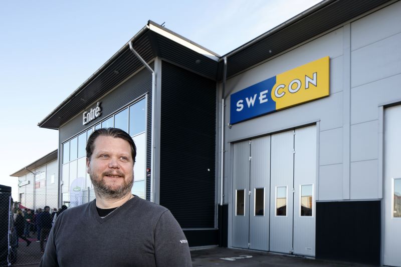 Swecons nya anläggning i Karlstad firades med Öppet hus - Maskinkanalen