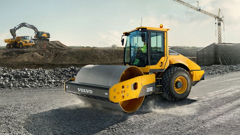 Nylansering av Volvos vältar hos Swecon - Maskinkanalen