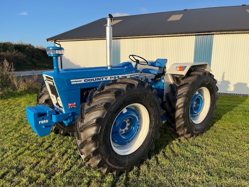 Du kan räkna med Ford – 50 år gammal County-traktor säljs i konserverat ...